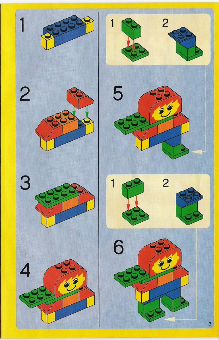 Old LEGO Instructions Letsbuilditagain